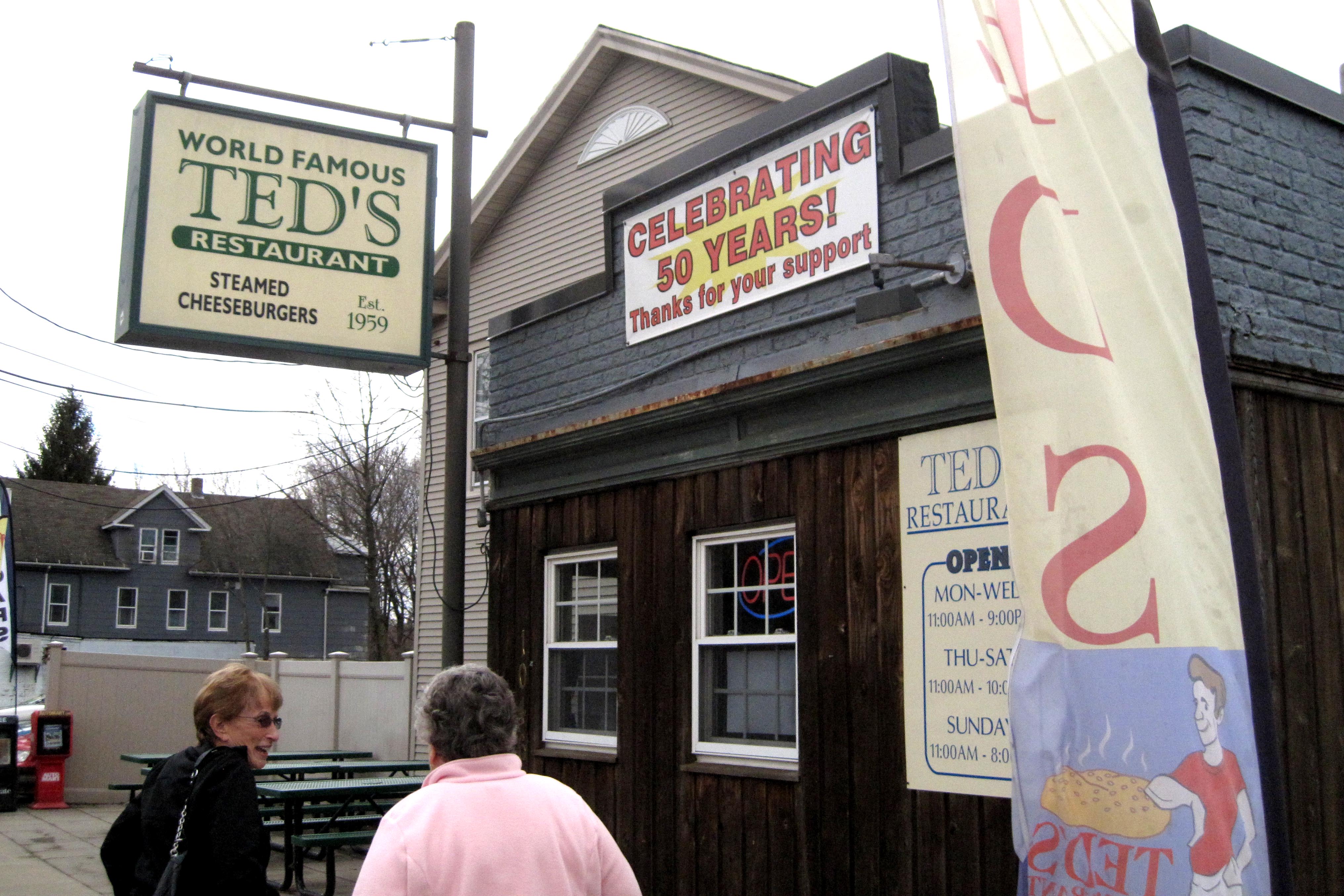 Ted's Steamed Cheeseburgers - A Connecticut Tradition | The Foodie Pilgrim